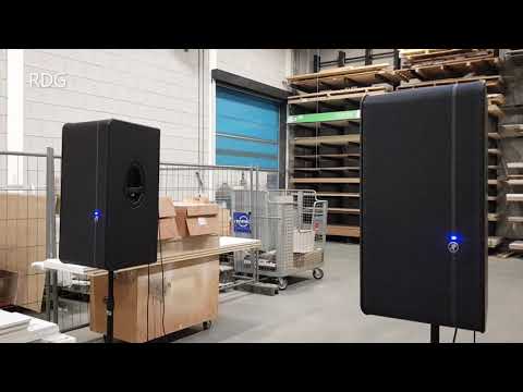 Mackie HD1531 Active PA Speaker Test Indoor