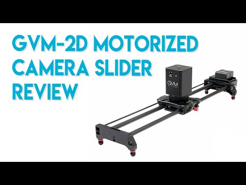 GVM-2D Wireless Carbon Fiber Motorized Camera Slider Review