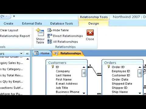 How to Delete a Relationship in Microsoft Access