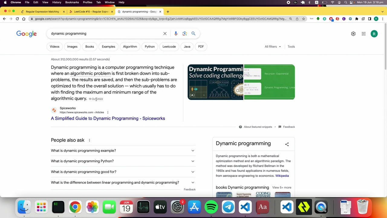 Solving Regular Expression Matching in Javascript on LeetCode (Dynamic Programming)