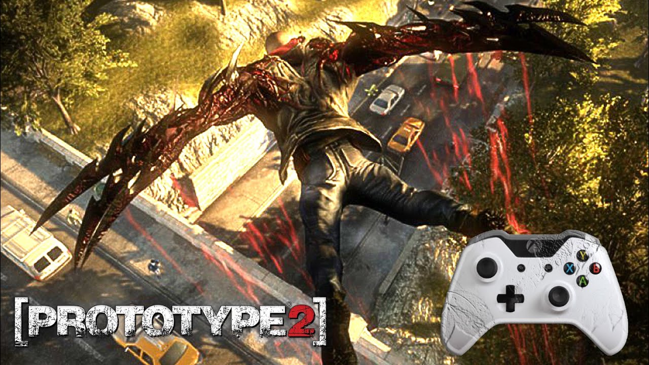 How do you do the  dash to down in Prototype 2 tutorial _ DLc require