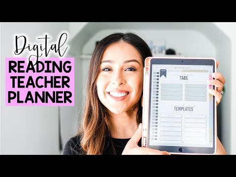 Digital Teacher Planner Walkthrough- READING EDITION