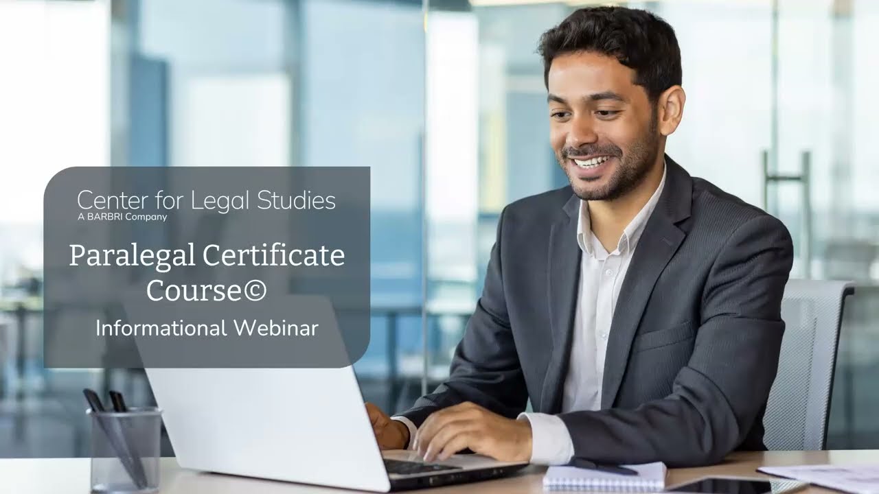 Paralegal Certificate Course© | Informational Webinar (February 2026)