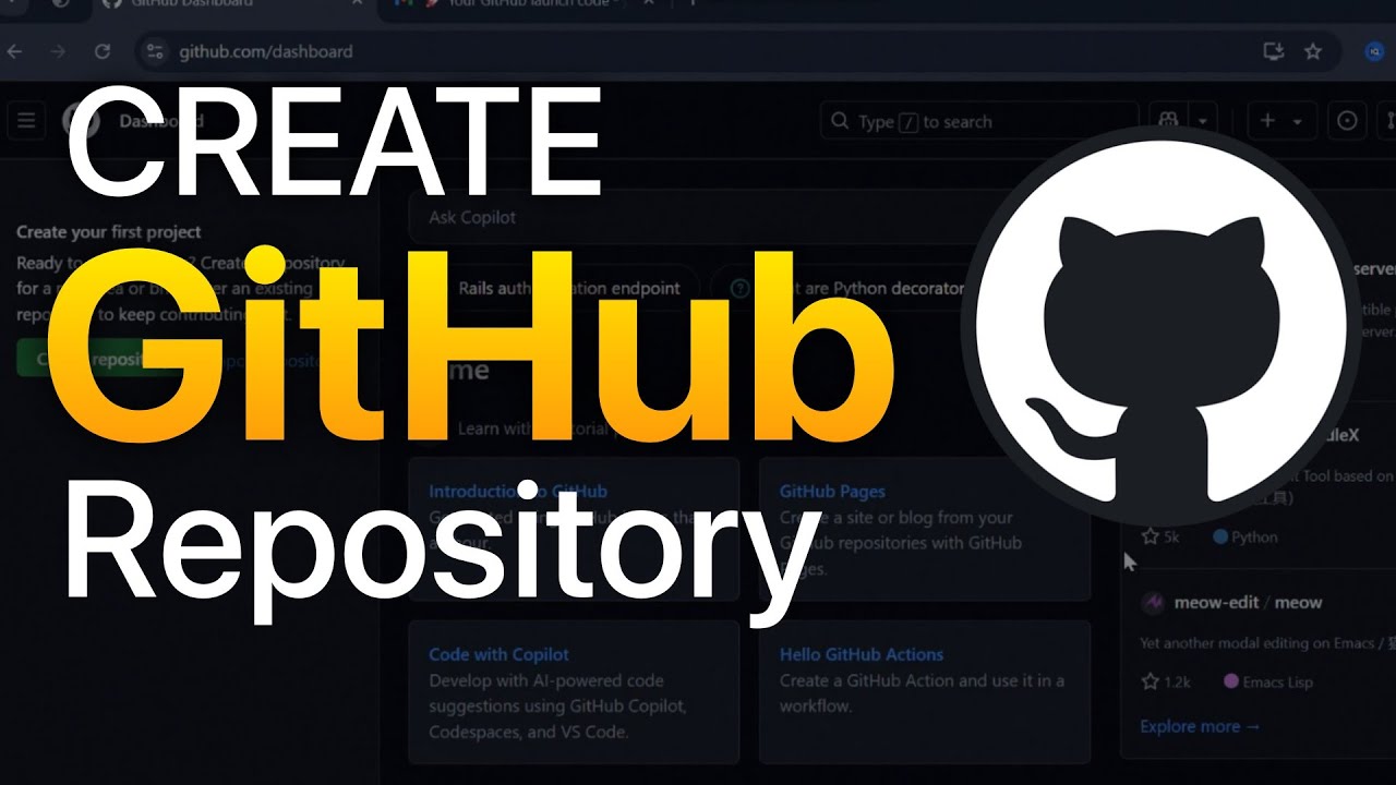 How to Create a Github Repository | Create Repository in Github 