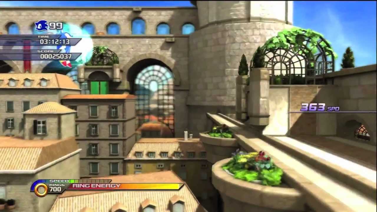 Sonic Unleashed: Spagonia Day (Rooftop Run Act 1) [1080 HD]