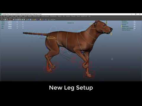 Truong Rigs: New Leg Setup. Finally! – Truong CG Artist