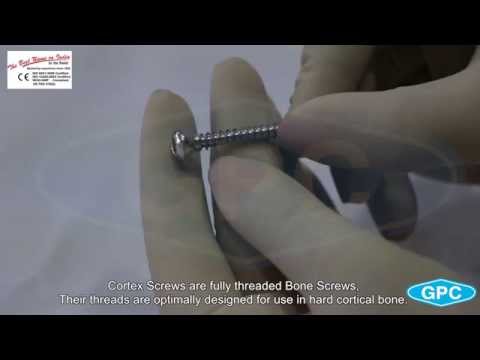 Surgical Cortex Screws Manufacturer, Self Tapping Cortex Screws ...