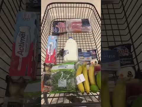 WEEKLY GROCERY SHOP AT SAINSBURYS FOR A FAMILY OF 4! Sale shopping/Budget shopping!✨