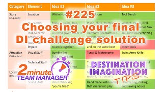 Choosing a final DI challenge solution idea | Montana Destination ...