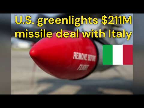 US greenlights $211M missile deal with Italy