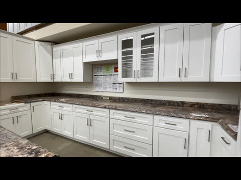 Arctic White Kitchen Cabinets