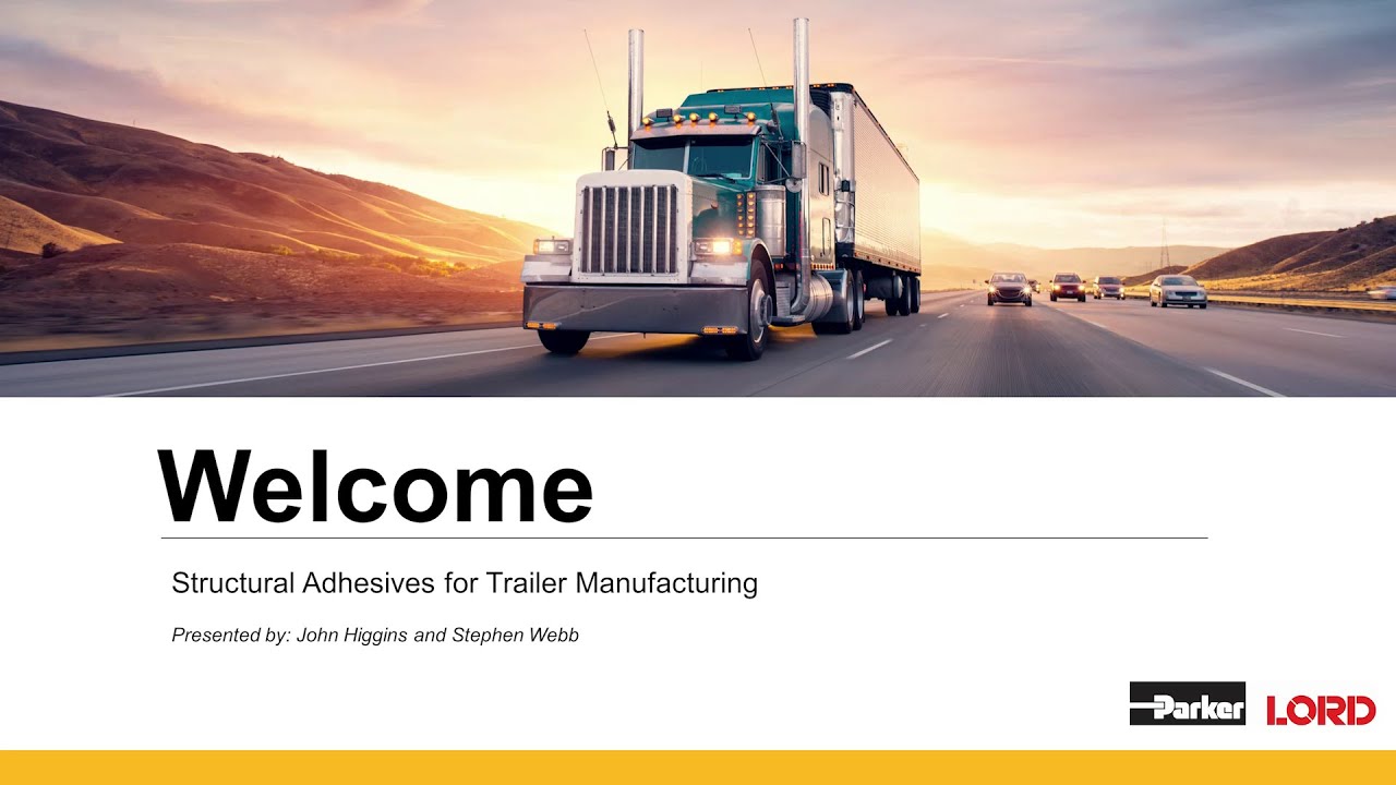 Structural Adhesives for Trailer Manufacturing