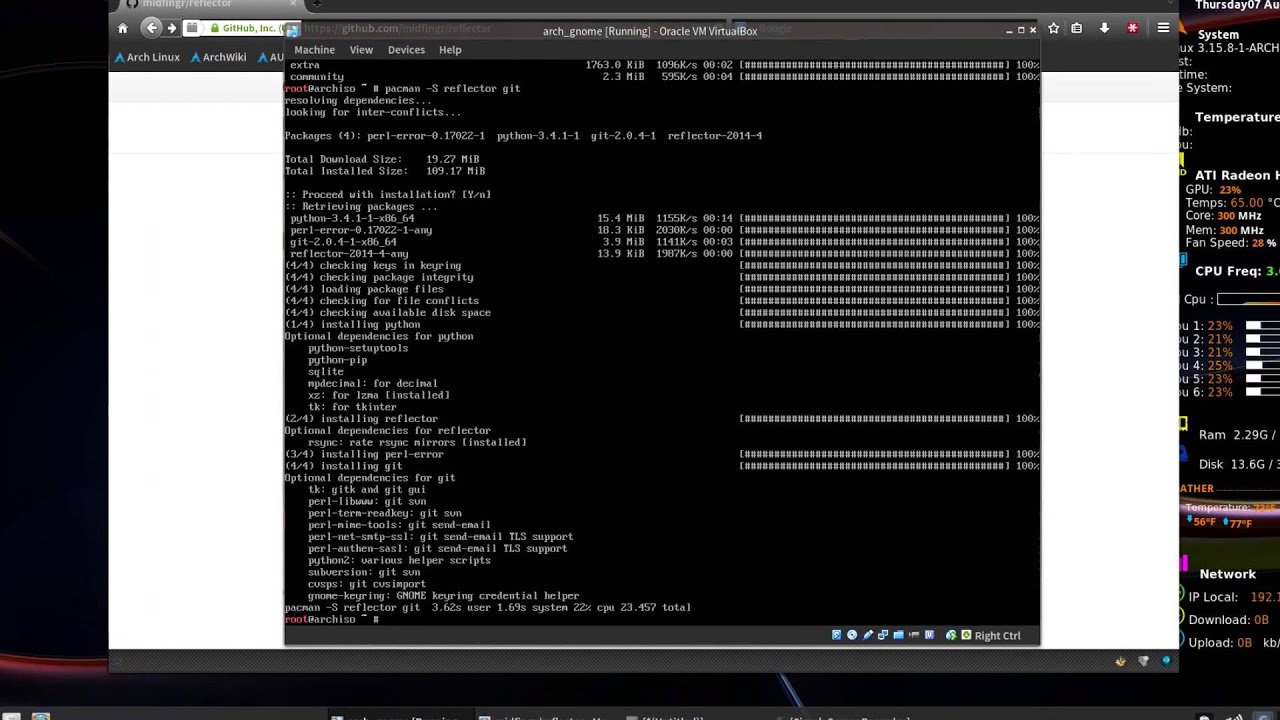 Holy Git !! : Use Git to help your Arch Linux install