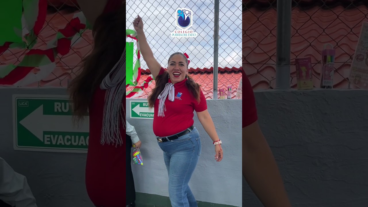 Así lo gritamos juntos en Colegio Puerta del Éxito con orgullo y unidad. 🙌