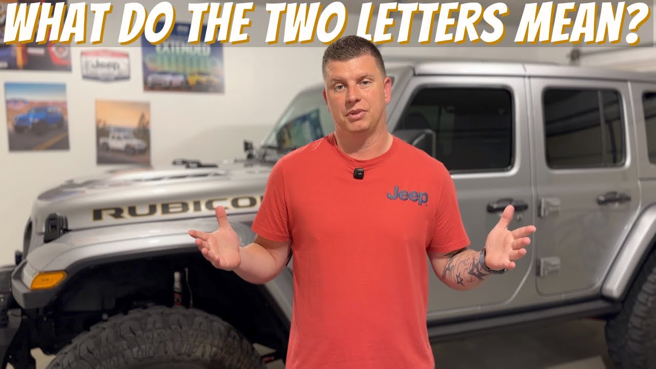 Jeep Wrangler Codes Explained: CJ, YJ, TJ, JK, JL