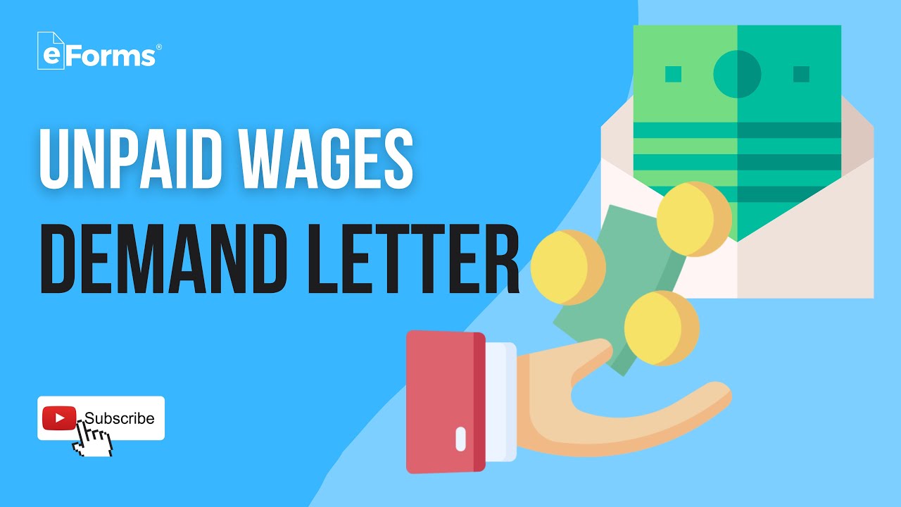 Unpaid Wages Demand Letter EXPLAINED