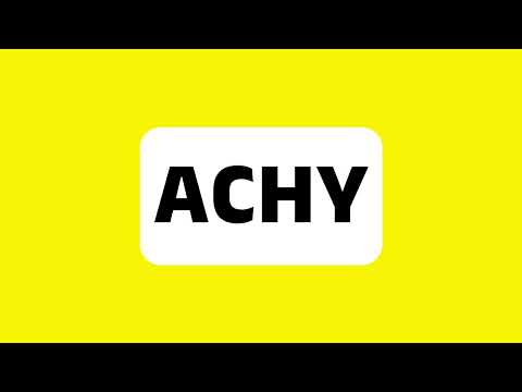 How to Pronounce Achy (Having a Continuous Dull Pain) Correctly