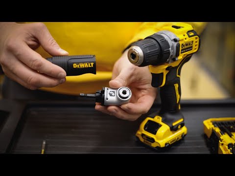 DeWALT DT20502 - elastyczna udarowa przedłużka 180° z głowicą kątową 90° 1/4"