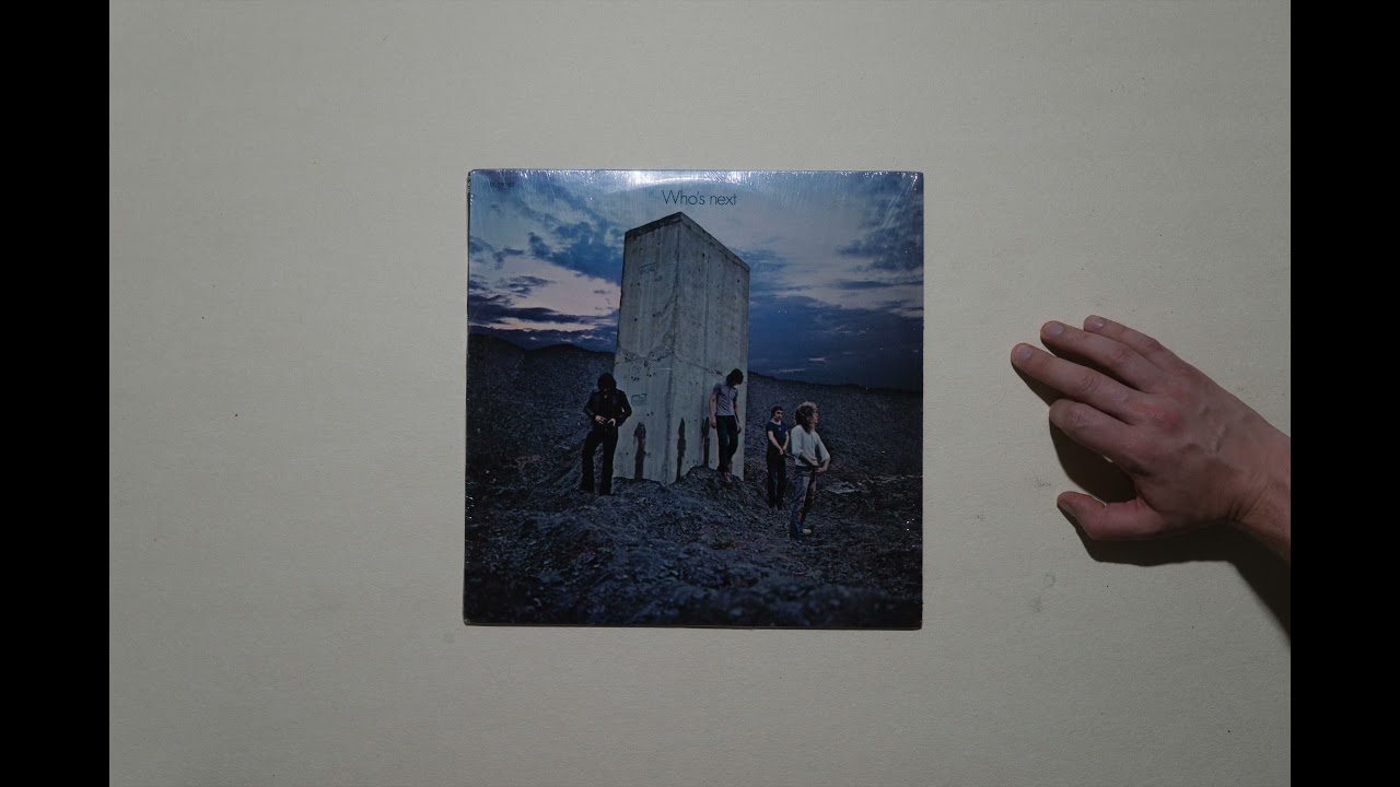 The Who - Who's next. Decca. 1971 US Press. LP unpacking