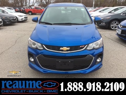 ReaumeChev NEW 2017 Chevrolet Sonic RS LT Hatchback 17-0272