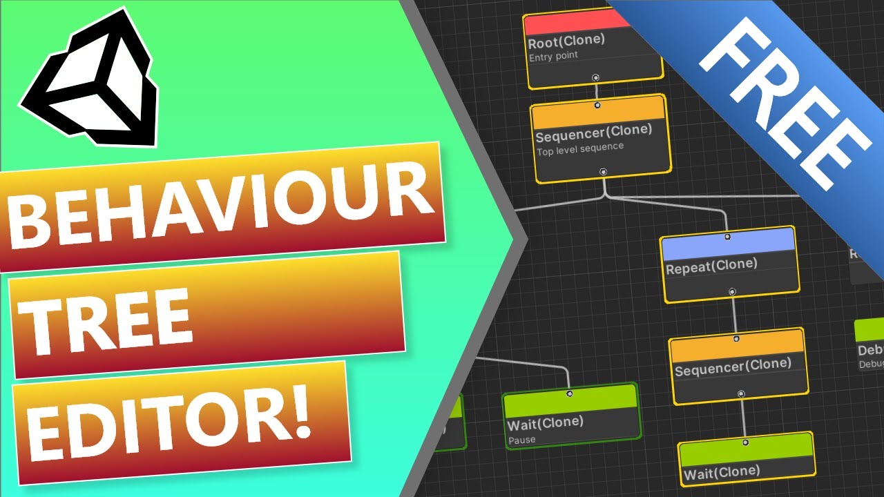 FREE Behaviour Tree Editor for Unity