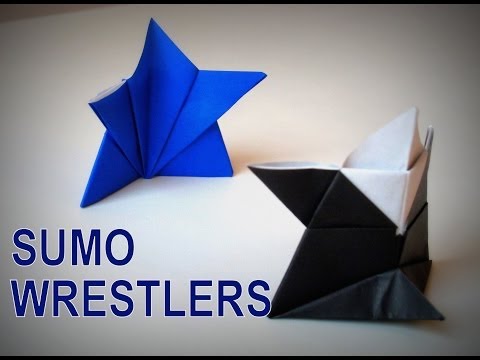 Origami – How to make a SUMO Wrestler | The Secrets of Origami