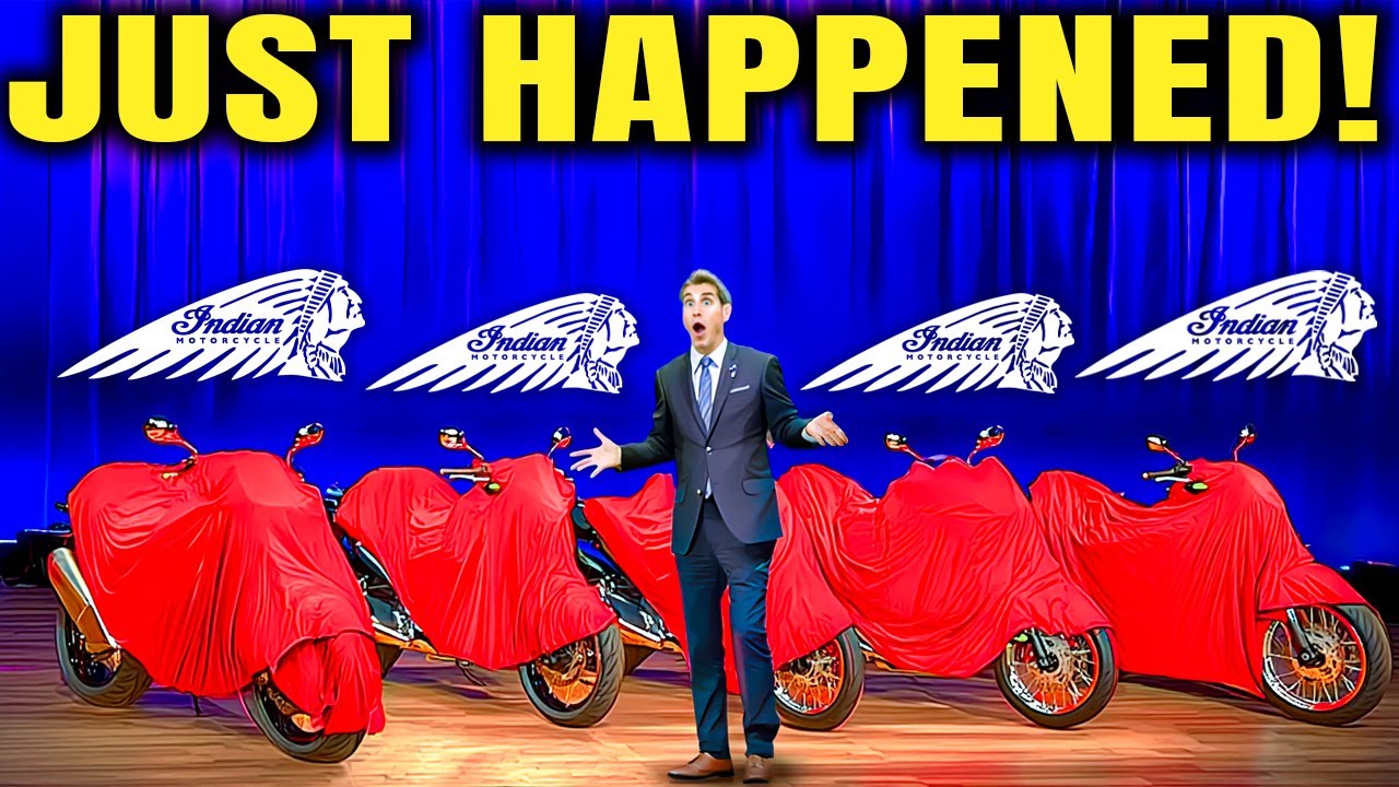 Indian Just Unveiled 5 New Bikes for 2026 — The Industry Is STUNNED