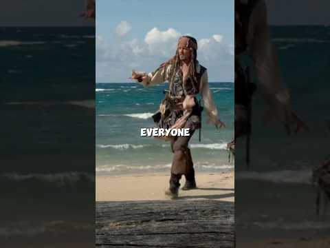 Why Can't Jack Sparrow Walk Properly? #piratesofthecaribbean #didyouknow