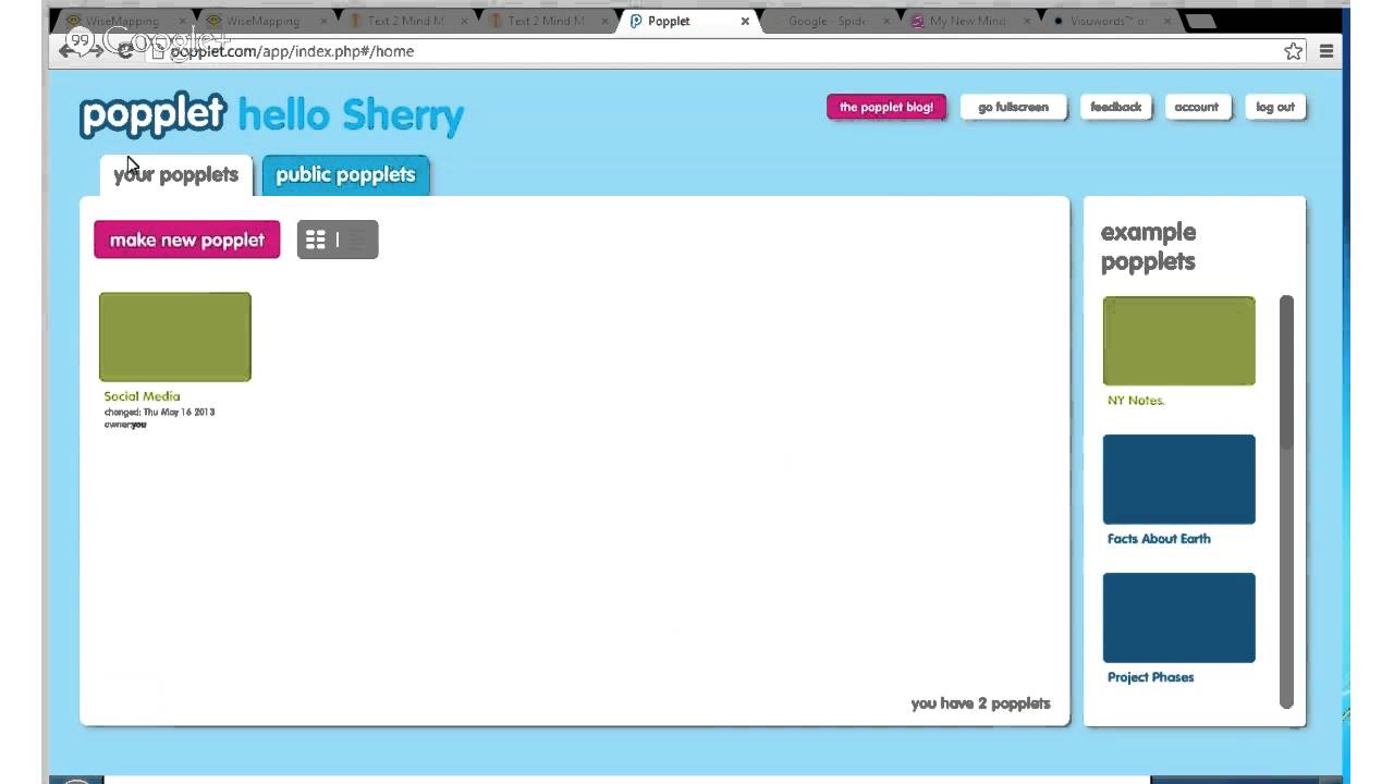 Mind Mapping Tools - 2013 Technology Learning Labs