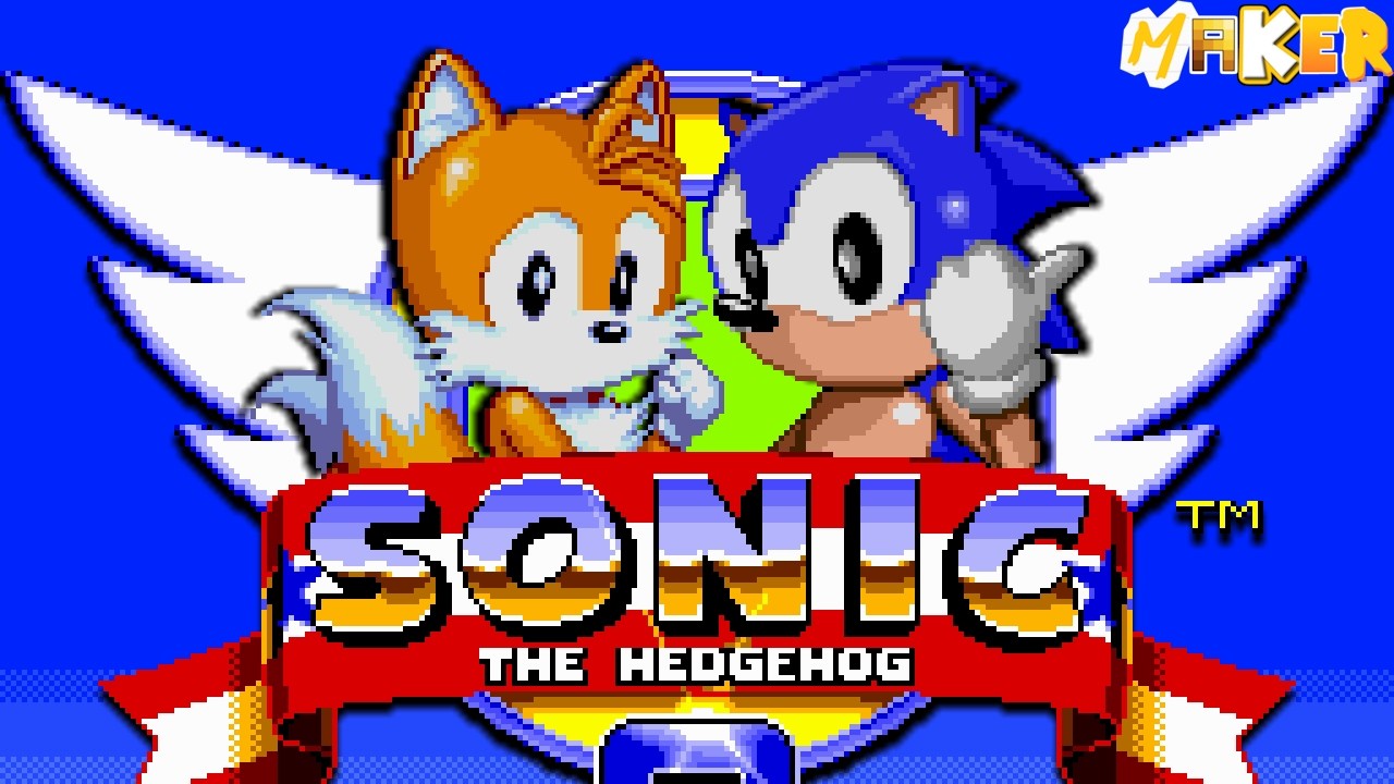 A totally normal Sonic 2 Title Screen