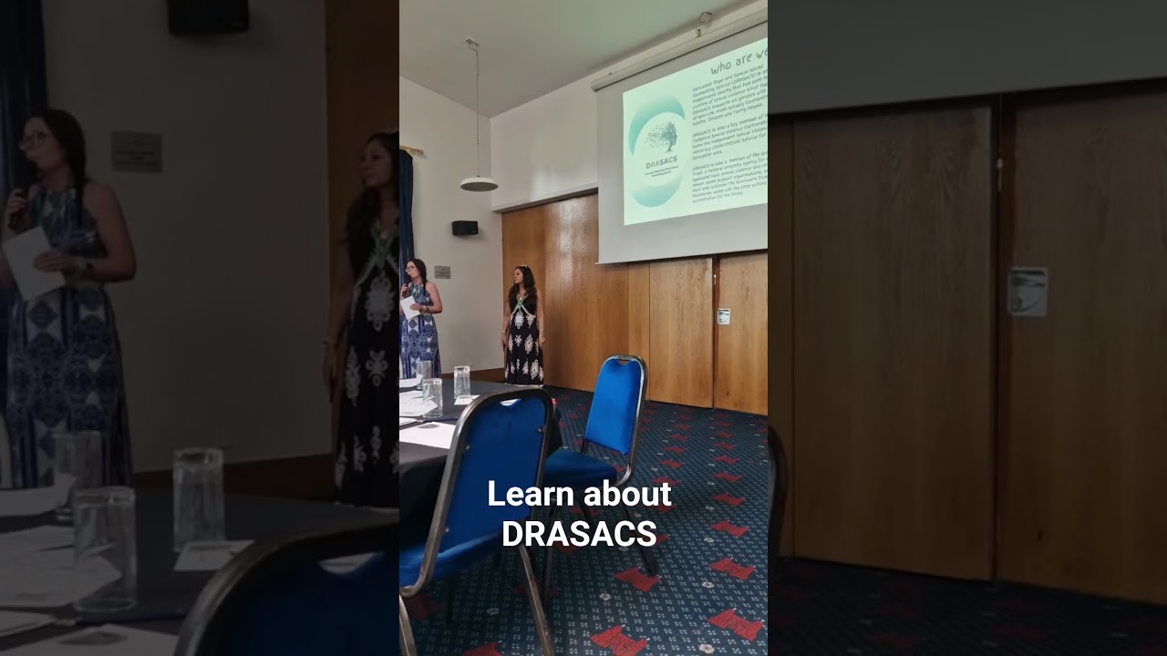 A snippet of the DRASACS presentation about their amazing counselling, #DRASACS #DCAA