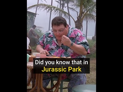 Did You Know That In JURASSIC PARK
