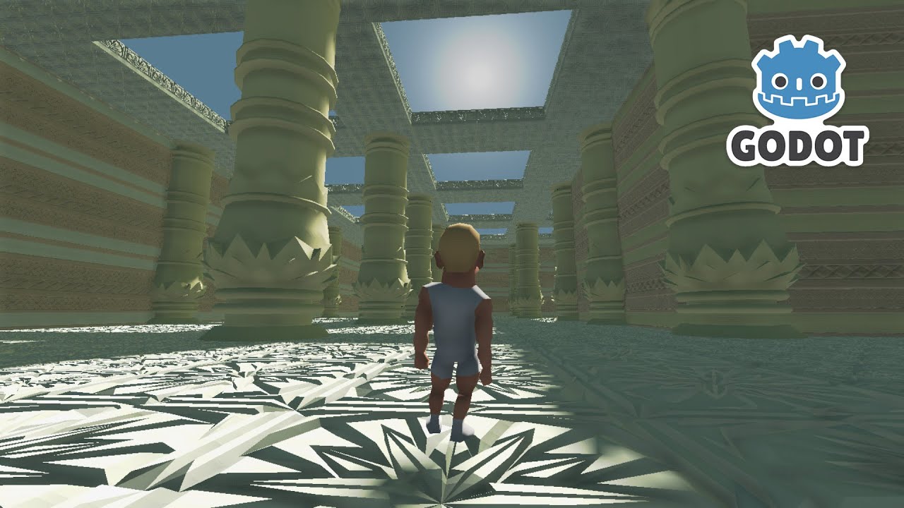 Godot 3D test | Mouse Controlled Camera