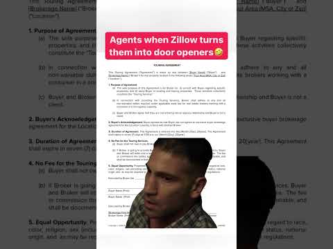 Realtor Reaction to Zillow Touring Agreement [#realestate]