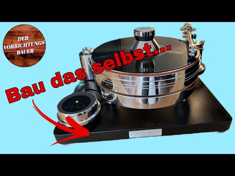 DIY Audio Basis mit Absorbern für Acoustic Solid Small Machine Plattenspieler| Der Vorrichtungsbauer