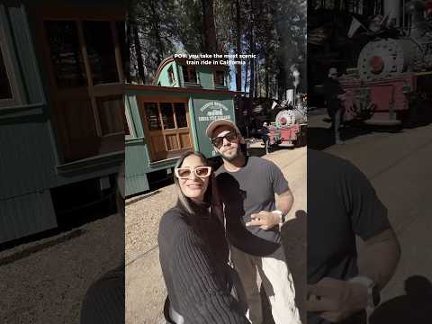 🚂 Most SCENIC TRAIN in California!