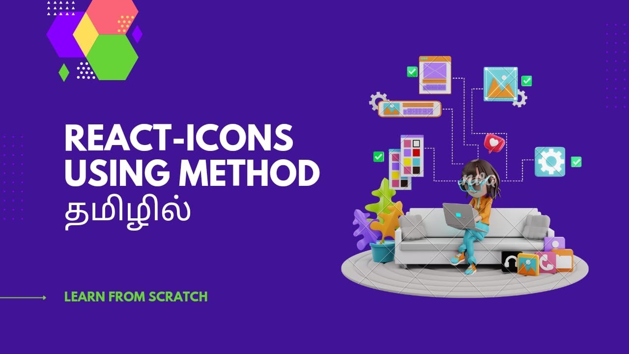 React Icons and using in Tamil