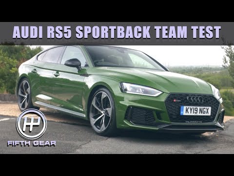 AUDI RS5 SPORTBACK TEAM TEST | FIFTH GEAR