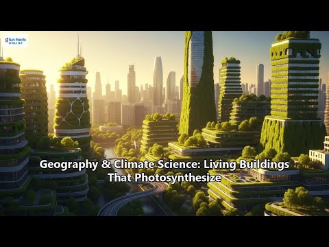 Geography & Climate Science: Living Buildings That Photosynthesize