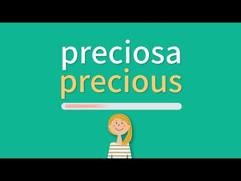 ¿Cómo lo dices preciosa en inglés?