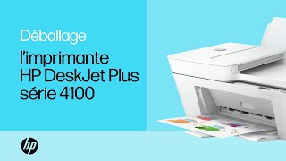 Gamme d’imprimantes Tout-en-un HP DeskJet 4100e Installation ...