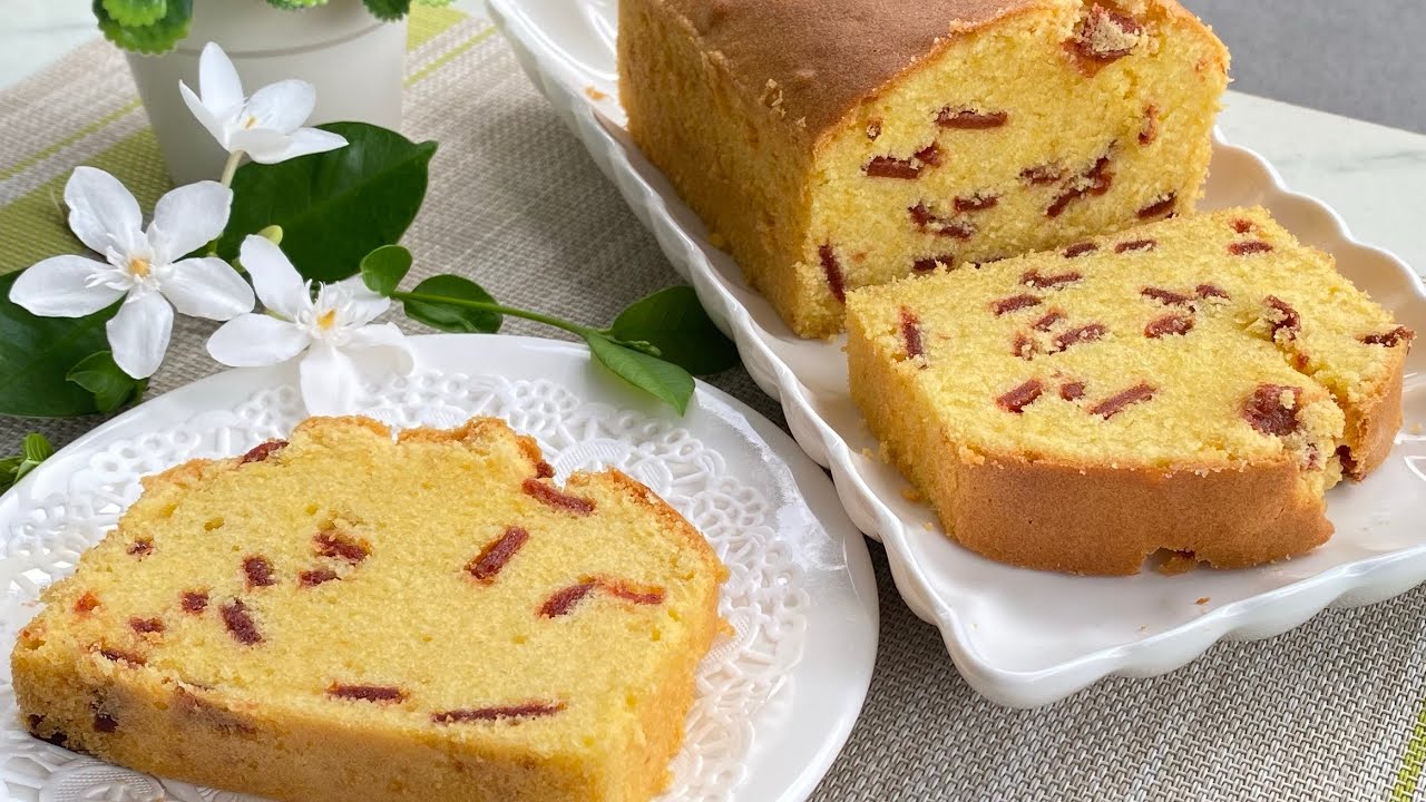 Moist Haw Flakes And Butter Cake(Mildly Sweet)