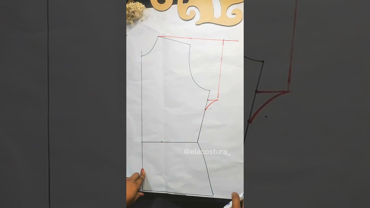 Manga japonesa - Modelagem com Gabarito ✨✨📏📐🪡