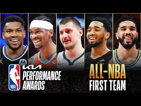The BEST Of The 2024-25 Kia NBA All-NBA First Team!