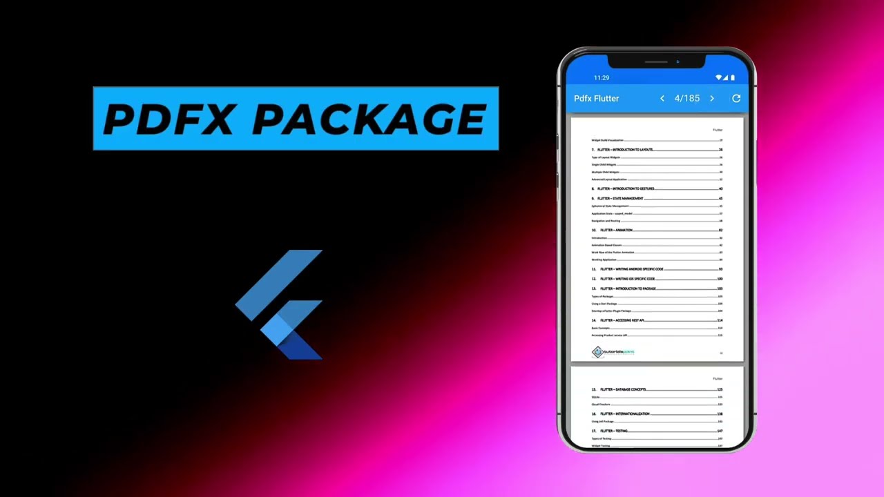 Flutter Tutorial: PDF Integration in Your App