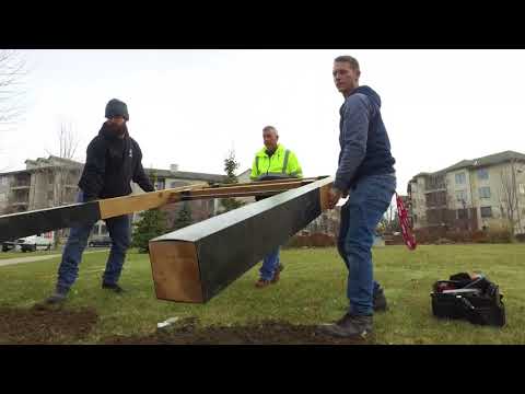 New Park Sign Installation