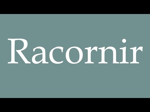 How to Pronounce ''Racornir'' (Shrivel) Correctly in French
