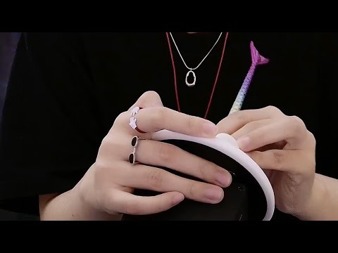 ASMR Deep Ear Cleaning with Tuning Fork, Wooden Blocks & Fuzzy Tools for Sleep & Relaxation