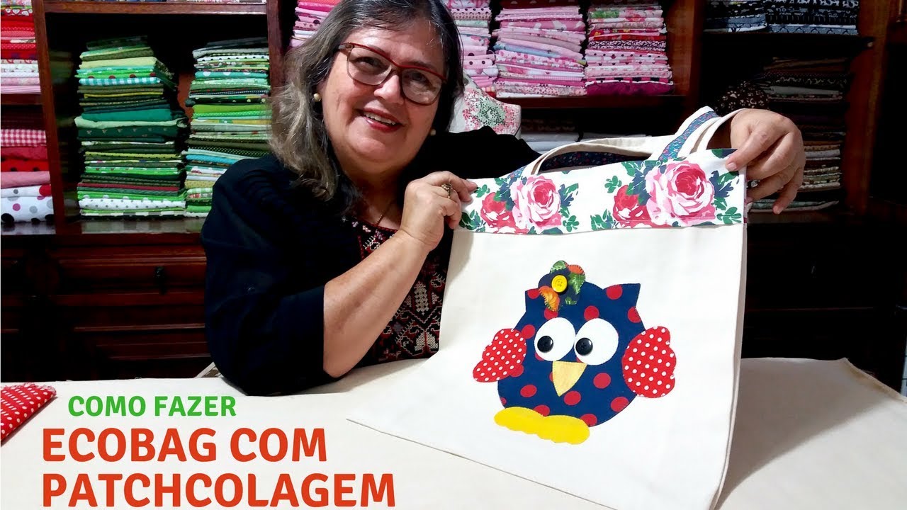 Como Fazer uma EcoBag com PatchColagem