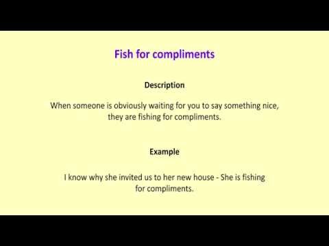 Fish for compliments